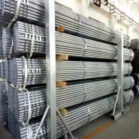 China 1/2 Inch Hot Dipped Galvanized Steel Round Square Tube ASTM Q195 Q235 For Roads for sale