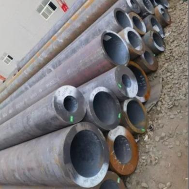China Q235B S355JR Hot Rolled Black Thick Wall ERW Steel Welded Tube For Oil Transportation for sale