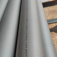China 304 316 316L  Acid-washed Matte Seamless Stainless Steel Pipe For Drinking Water Transportation for sale