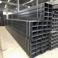 China SAE1060 60# ISO9001 Certified Hot Rolled Black Rectangular Steel Tube for Building Materials for sale