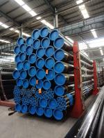 China ASTM A106B Hot Rolled Seamless Carbon Steel Tube with Painted Cap for Natural Gas Pipeline for sale