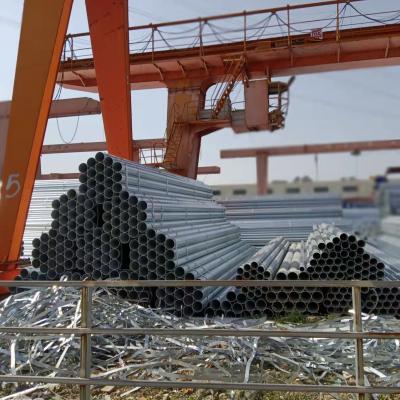 China SGCD Hot Dipped Galvanized Round Steel Pipe Tube 219 MM Diameter for sale