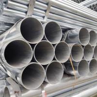 China ASTM A53 Seamless Carbon Steel Round Pipe A106 Sch40 Hot Dip Galvanized Black Mild for sale