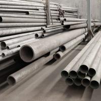 China DIN 17175 ASTM A213 ASME SA210 Seamless Metal Tubes , Round Steel Pipe 10CrMo910 for sale