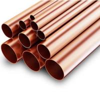 China H62 H65 DN16 DN40 99.9% Pure Brass Copper Seamless Metal Tubes For Air Conditioner Refrigeration for sale