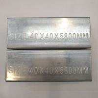 China Thin Wall 3 Inch Mild Steel Galvanized Fence Panels Square And Rectangular Tubing for sale