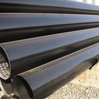 China Circular Welded ERW Steel Tube Thickness 0.8mm – 35mm DIN 2458 A106 ST37 Q235 X65 for sale
