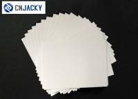 China UV Printing Smart Card Material , Offset Printing White Plastic PVC Sheet for sale