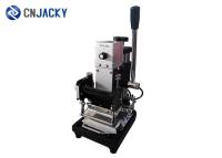 China Manual Operate PVC Card Tipping Machine , Hot Foil Stamping Machine for sale