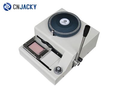 China Manual Dog Tag Embossing Machine For Military Army Use for sale