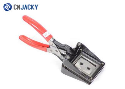 China Hand Type ID Photo / Passport Photo Die Cutter Machine 32x22mm / 35x45mm for sale