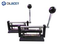 China Small Card Making Auxiliary Equipment Positioning Hole Punch For Plastic Cards for sale