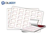 China PVC / ABS / PET Material Smart Card Inlay , NFC Wet IC / ID PVC Card Inlay 2x5 A4 Size for sale