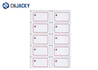 China PVC RFID Smart Card Inlay Chip For IC / ID Cards OEM ODM Acceptable for sale
