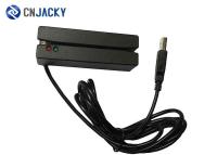 China Manual Swipe Magnetic Strip Card Reader Writer for sale