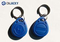 China Professional NFC ABS RFID Key Fob Tags For Bus / Hotel Access control for sale