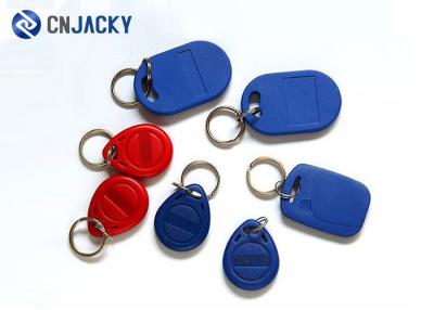 China 125KHz 13.56MHz RFID Door Access Key Fobs / Epoxy RFID Tag Fit Public Traffic for sale
