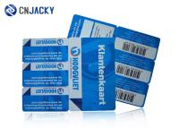 China Hard Plastic PVC RFID Smart Card , Combo Type Loyalty Membership Cards for sale