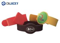 China Eco Friendly Silicone Smart RFID Wristbands For Events With 13.56MHz Chips for sale