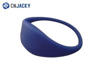 China Colorful Waterproof RFID Silicone Wristband Sports Event Bracelets Anti - Static for sale