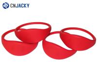 China Colorful Waterproof RFID Silicone Wristband Sports Event Bracelets Anti - Static for sale
