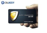 China Plastic PVC RFID Smart Card with Embossing Code 18 Sequential Number for sale