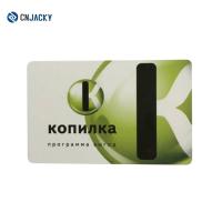 China Plastic PVC RFID Smart Card with Embossing Code 18 Sequential Number for sale
