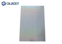 China Multicolor Clear Holographic PVC Sheet Smart Card Material For Color Card Making for sale