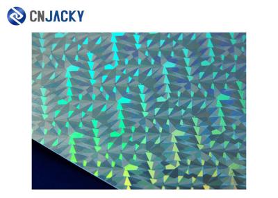 China Colorful Hologram Inkjet Printing A4 Size Plastic Sheets , Smart Card Making Materials for sale