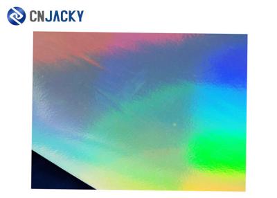 China Holographic PVC Inkjet Printing Sheet Rainbow Color For VIP Card​ Making for sale