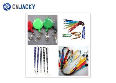China Polyester Lanyard For ID Badge / Multi Color And Size Available For Customization for sale