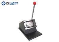 China Heavy Duty Mini Manual Plastic Card Die Cutter , Employee Card Round Corner for sale