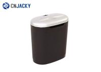 China Small Paper / CD / Card Shredder Machine Strip Cut 12 Sheet Capacity for sale
