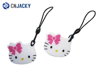 China 1K / 4K Smart RFID Epoxy Tag NFC Key Tag For Access With 125KHz T5577 Chip for sale