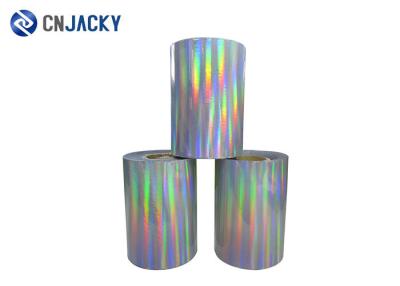 China Customized Smart Card Material Holographic Hot Foil Hologram Stamping Roll For PVC Card for sale