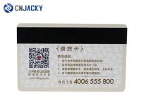 China CR80 PVC RFID Smart Card , Offset Printing Hotel Magnetic Stripe Key Card for sale