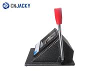 China Manual Hole Punch Card Making Auxiliary Equipment For Certificate Cards for sale