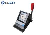 China Table Stand Card Making Auxiliary Equipment , Round ID Photo Cutter 50mm Diameter for sale