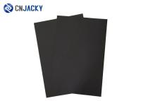 China A4 / A3 Size Smart Card Material , PVC Plastic Sheet For Making High End Black Card for sale