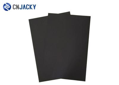China A4 / A3 Size Smart Card Material , PVC Plastic Sheet For Making High End Black Card for sale