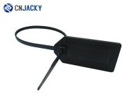 China Self - Locking Rfid Cable Ties Zip Tag Seal Cable Tie ABS Nylon Material for sale