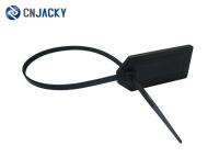China Self - Locking Rfid Cable Ties Zip Tag Seal Cable Tie ABS Nylon Material for sale