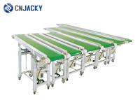 China Movable Conveyor / Packaging And Bulk Material Conveyor Belt Easy Operation for sale