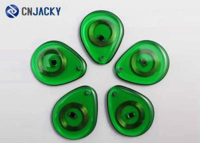 China 125KHZ ABS Chip RFID Key Fob Transparent Smart Key Chain For Electronic Door System for sale