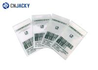 China Non Toxic Fabric Smart Card Inlay / UHF RFID Tag Label Passive Washable for sale