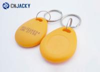 China Abs / Pu Leather Proximity Rfid Key Fob Lf 125khz Em4200 Water Resistant for sale