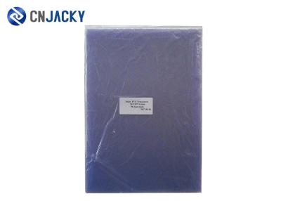 China ID Card Making A4 Size Smart Card Material 0.3mm Transparent Inkjet Printing PVC Sheet for sale