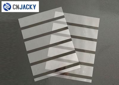 China A4 0.08mm Coated Overlay Film Smart Card Material Magnetic Strip With Hi-Co Lo-Co for sale