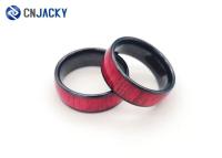 China Waterproof Ceramic RFID Ring , Smart Ring For Door Access Control System for sale