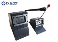 China Heavy Duty Manual Plastic Business Card Die Cutter Machine For Student Card CR80 85.5*54mm for sale